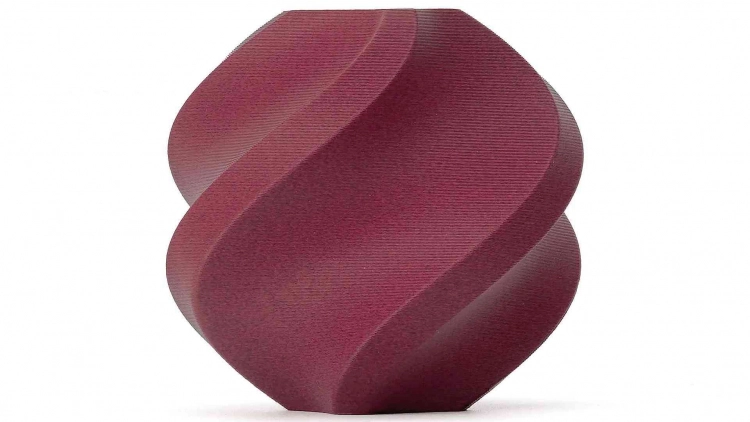 PLA CF пластик Bambu Lab Burgundy Red 1,75 мм 1 кг купить - Planeta3D