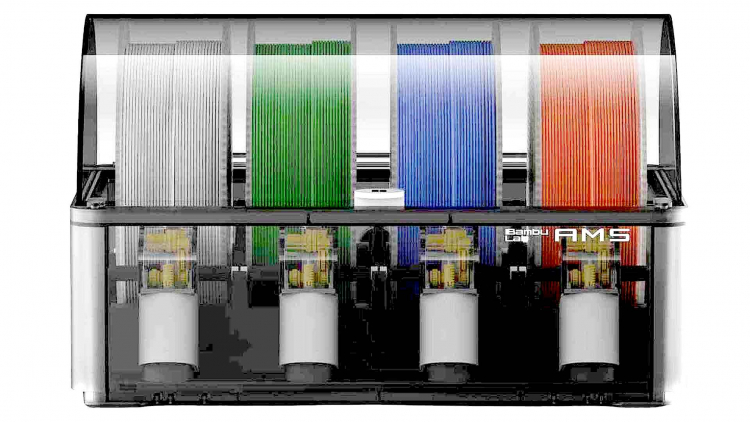 Bambu Lab AMS (Automatic material system) купить - Planeta 3D