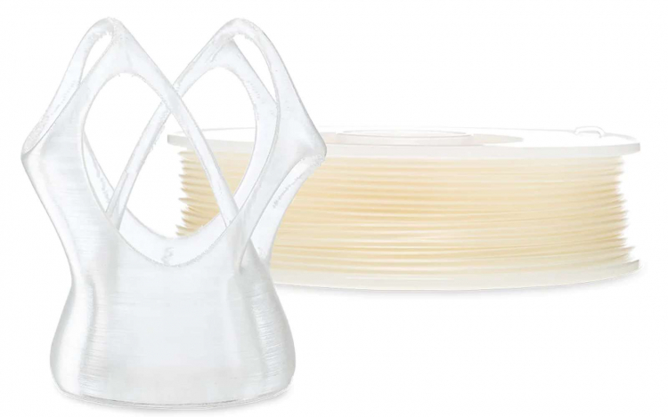 PLA пластик Ultimaker Transparent 2,85 мм 0,75 кг купить - Planeta3D